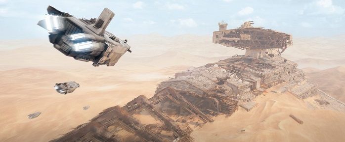 Star Wars Battlefront II: Every Sequel Era Galactic Assault Map