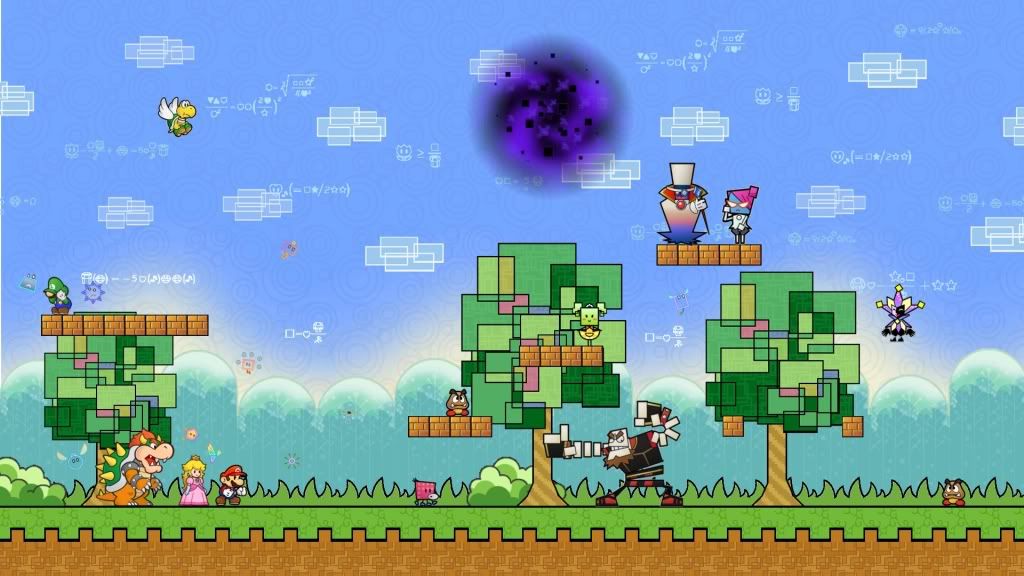 The Sticky, Paint-Soaked Fall of Paper Mario