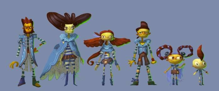 Psychonauts 2 Update Reveals Aquato Family, Announces Delay to 2019