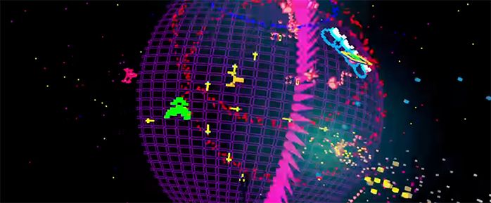 First Ten Levels Shown Off for Llamasoft's New Gridrunner