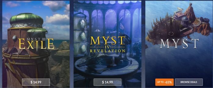 Myst III and IV Complete the Myst Saga on GOG