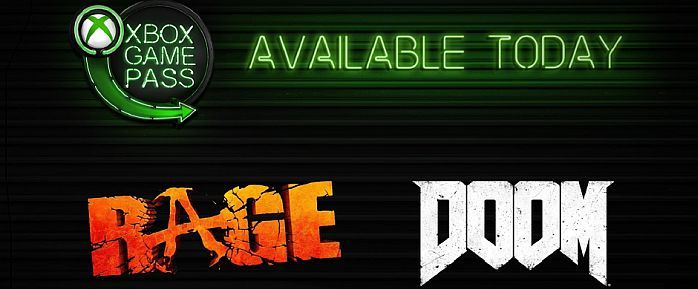 Xbox Game Pass Adds Rage and Doom, Available Now