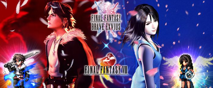 Final Fantasy VIII Meets Final Fantasy Brave Exvius Today