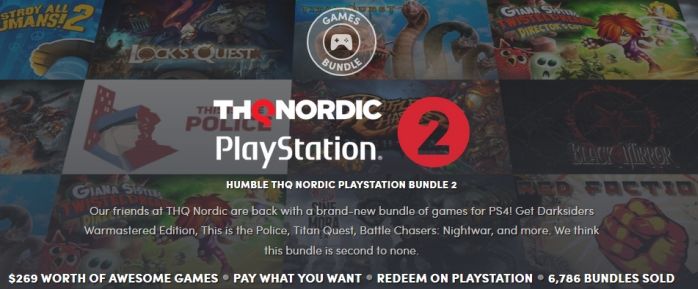 Humble Nordic THQ PlayStation Bundle 2 Now Available