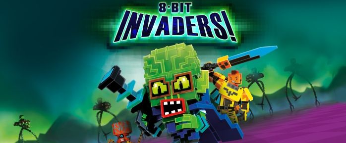 8-Bit Invaders Launch Trailer Showcases Voxel-Based Mayhem on Consoles