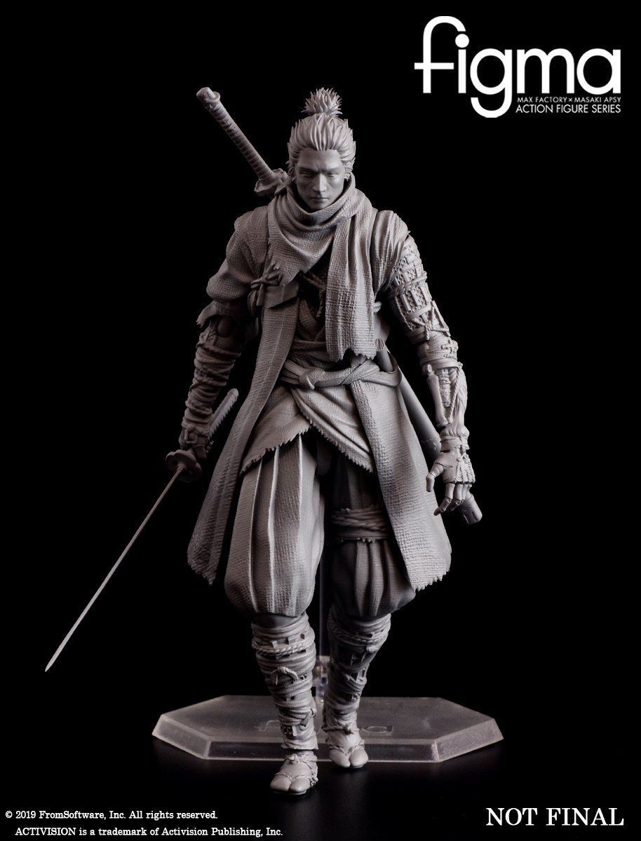 A figma Figure Announced for Sekrio: Shadows Die Twice