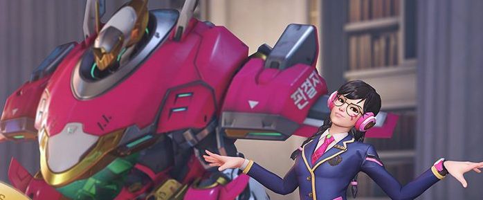 Overwatch's D.Va Academy Skin Nendoroid Up for Pre-order