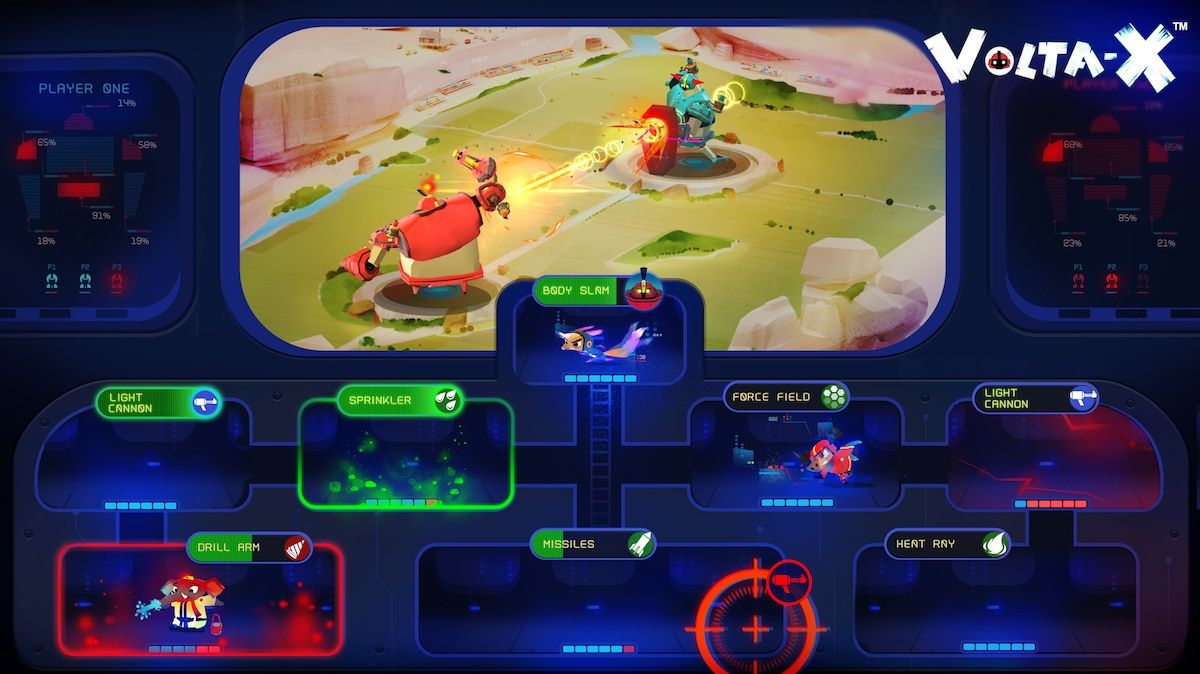 Scrambling for Control in Strategic Mech Battler Volta-X