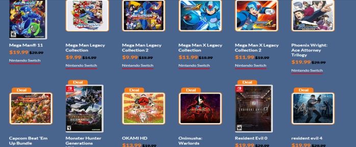 Giant Capcom Sale Hits Nintendo eShop