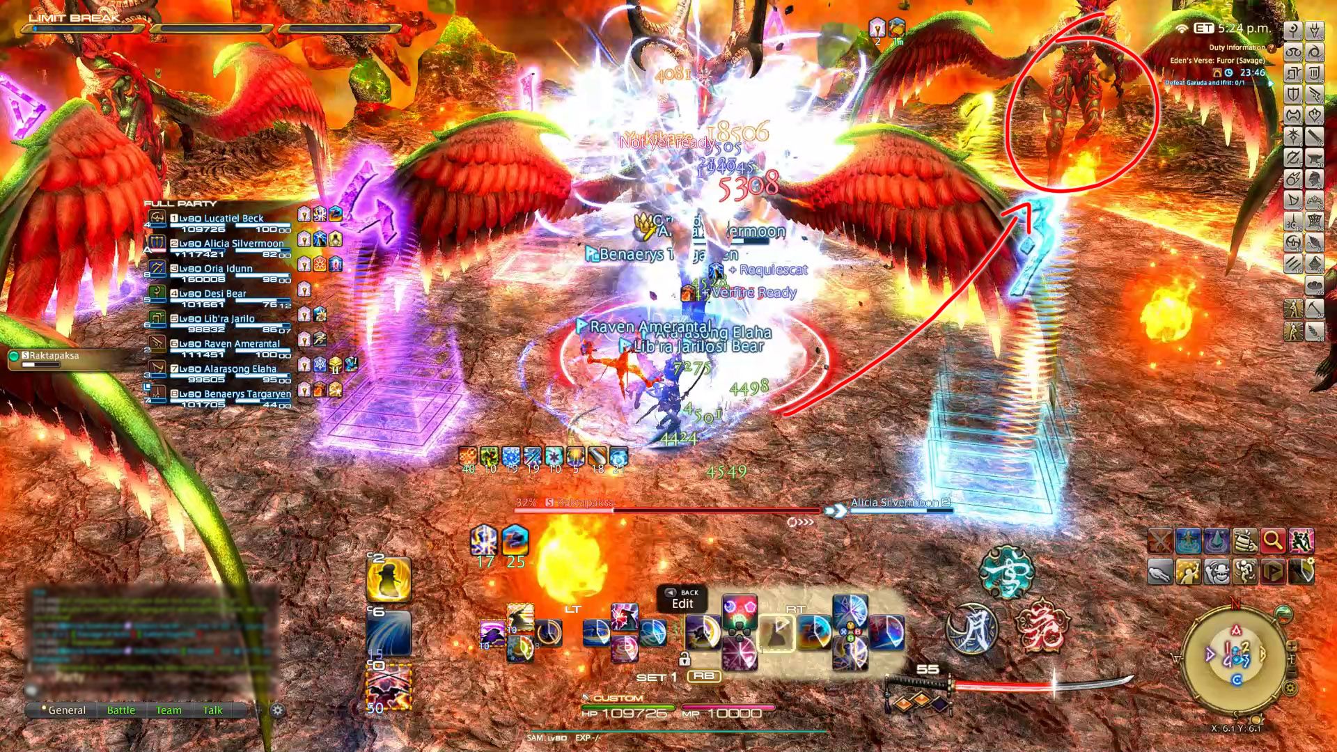 Final Fantasy XIV: Shadowbringers Guide: Furor Savage (Ifrit and Garuda)