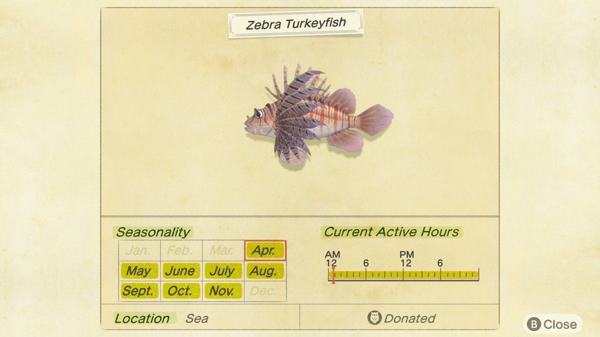 Animal Crossing: New Horizons Fish Catching Guide
