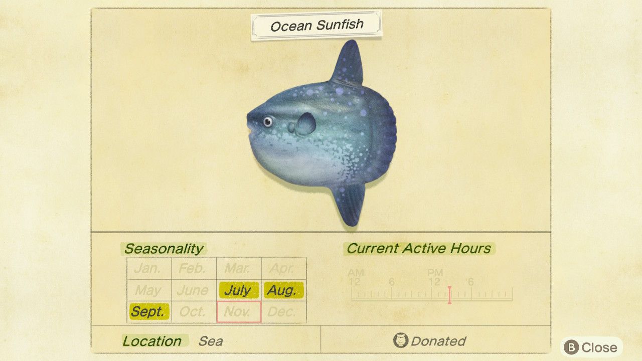 Animal Crossing: New Horizons Fish Catching Guide