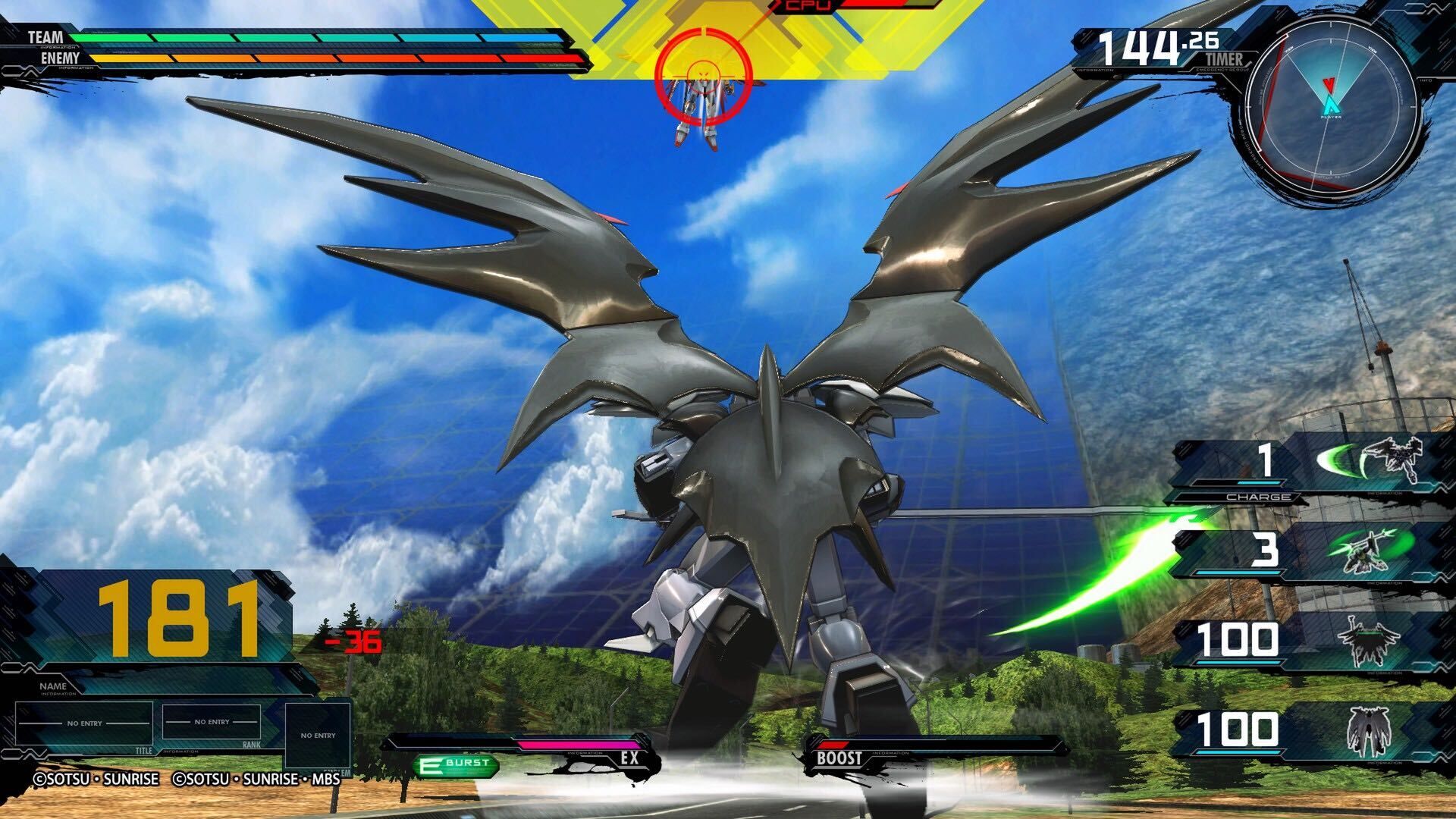 Mobile Suit Gundam Extreme VS Maxiboost ON Localization Boasts Robust ...