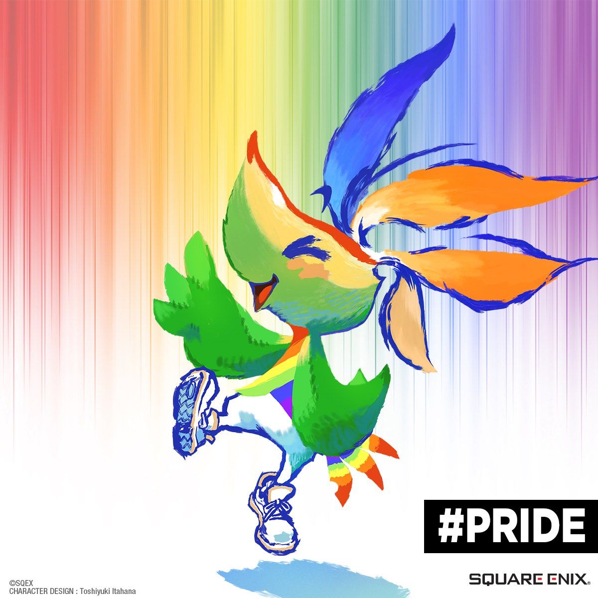 Square Enix Unveils Mascot for the Month of LGBTQ+ Pride