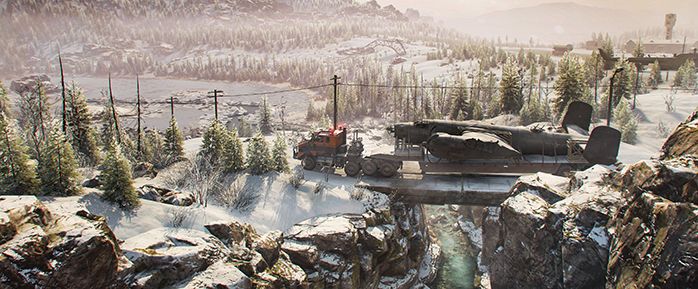 New Vehicles and Chilly New Maps in SnowRunner's First DLC