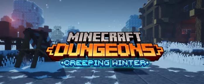 Creeping Winter DLC Available for Minecraft Dungeons