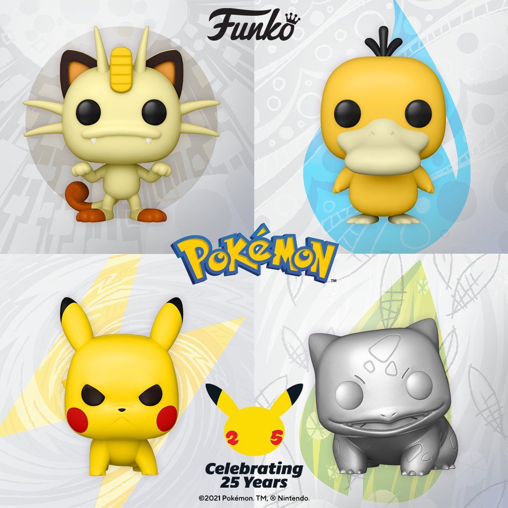Pokémon Pop!s Announced for 25th Anniversary