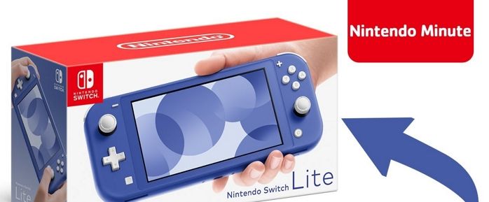 Nintendo Minute Unboxes the Brand New Blue Nintendo Switch Lite