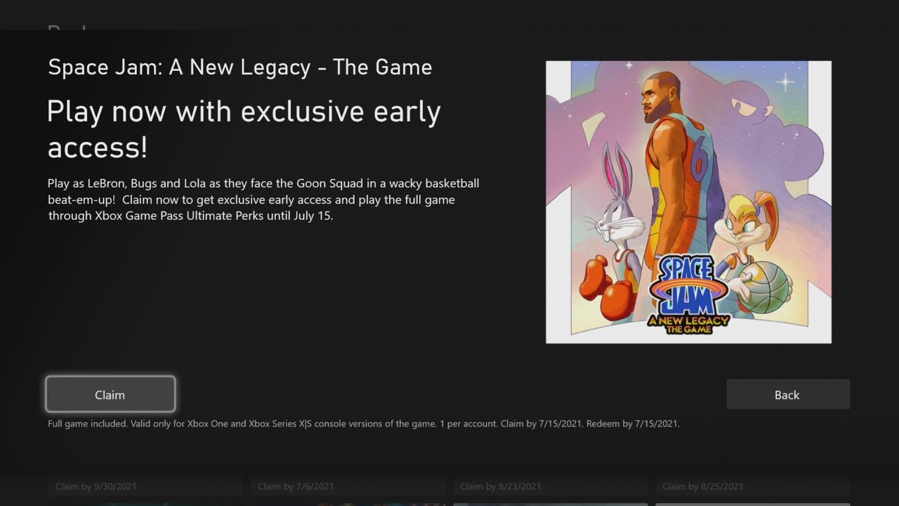 Space Jam: A New Legacy - The Game Available in Early Access for Game ...