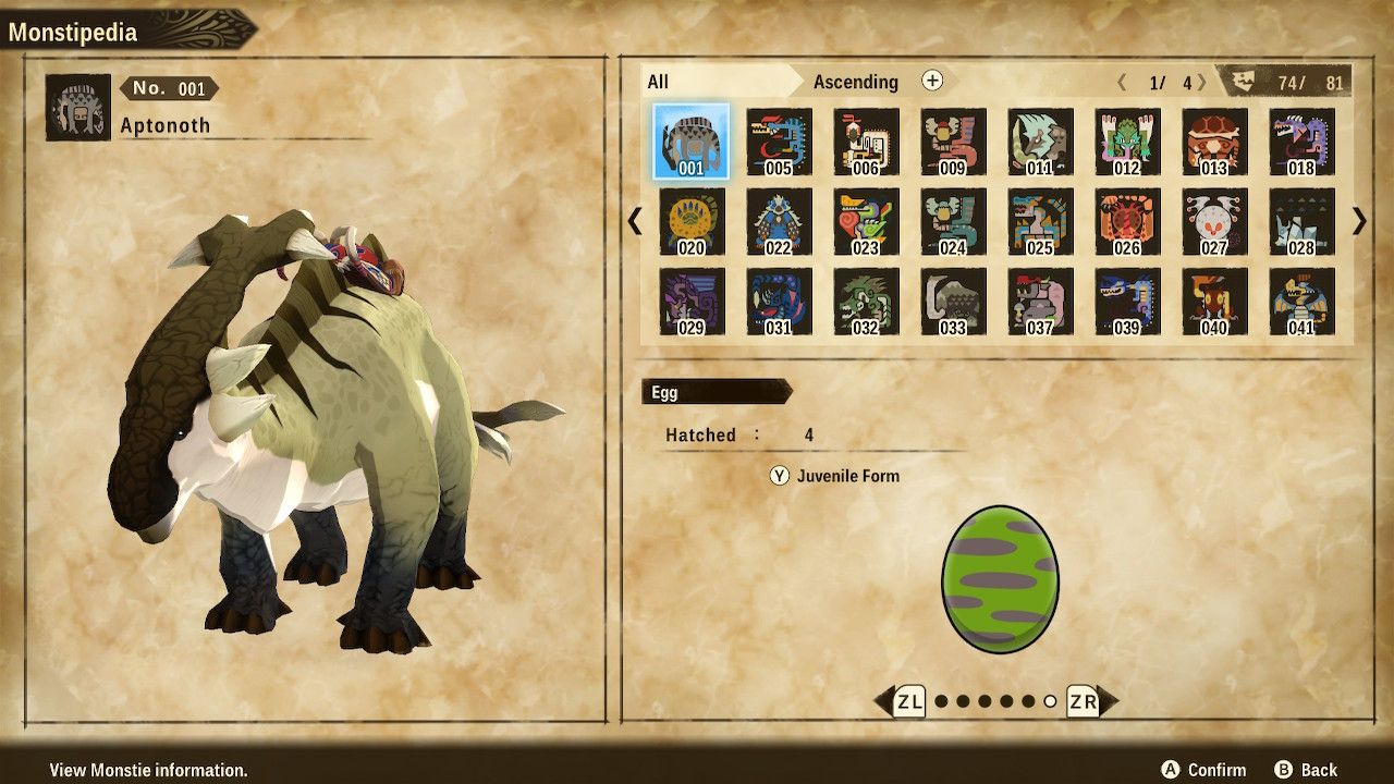 Monster Hunter Stories 2: Wings of Ruin Monstie Location Guide