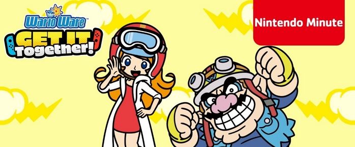 Nintendo Minute Takes on Co-Op in WarioWare: Get It Together!