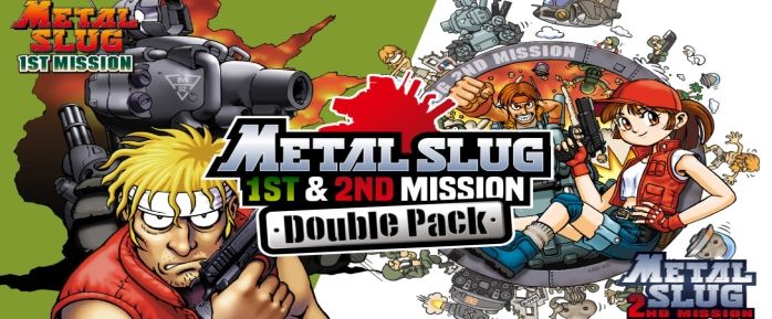 Metal Slug 1st, 2nd Mission Double Pack Now Available on Switch eShop