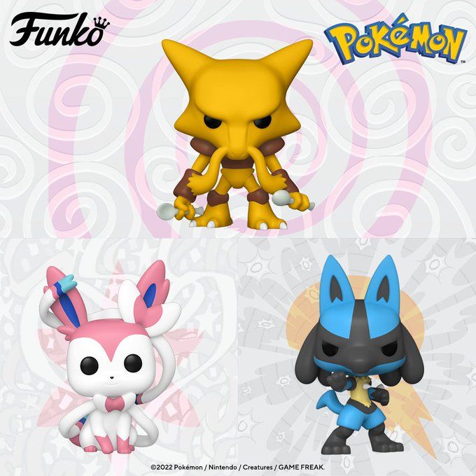 New Trio of Pokémon Funko Pop! Figures Announced