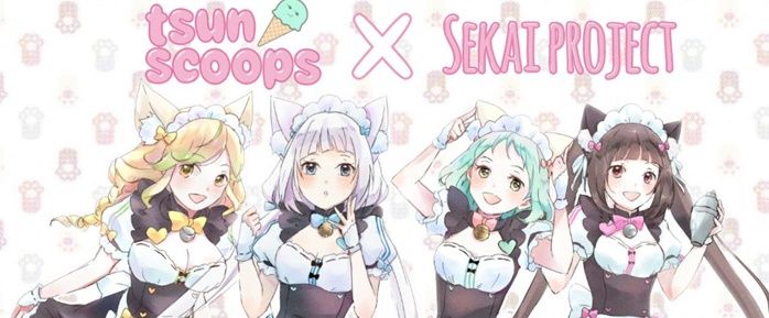 Enjoy Nekopara-Themed Ice Cream at Tsun Scoops