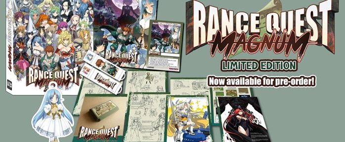 Rance Quest Magnum Limited Edition Pre-Orders Open