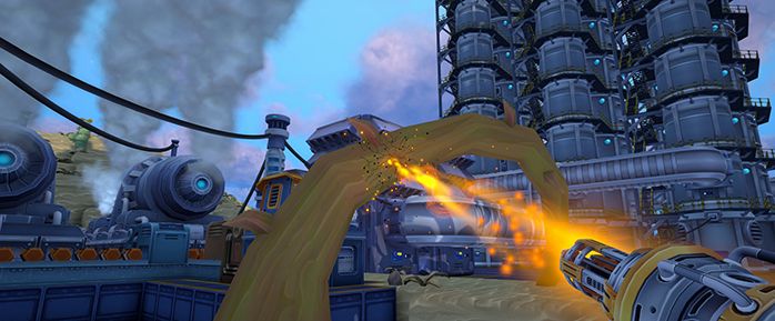 Building Up, Down, and Everywhere in Foundry Gameplay Trailer