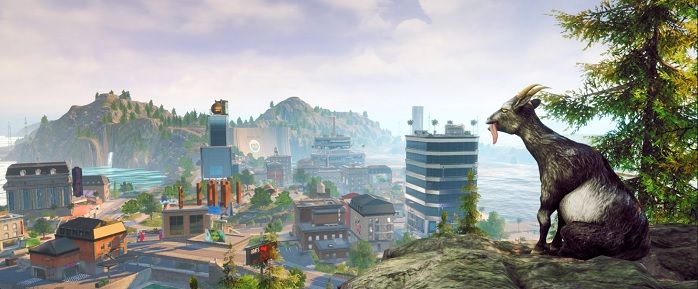 Goat Simulator 3 Launches with Largest Square Goats in Series Yet