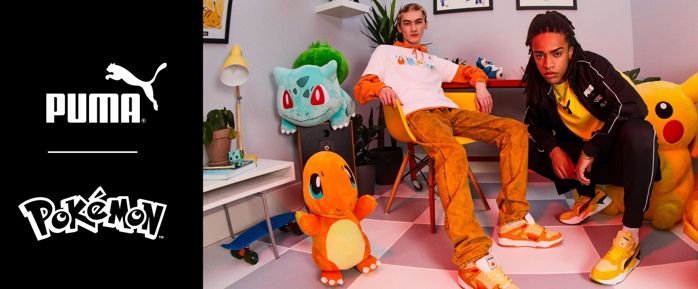 The Pokemon Collaboration Gear with PUMA is Now Available