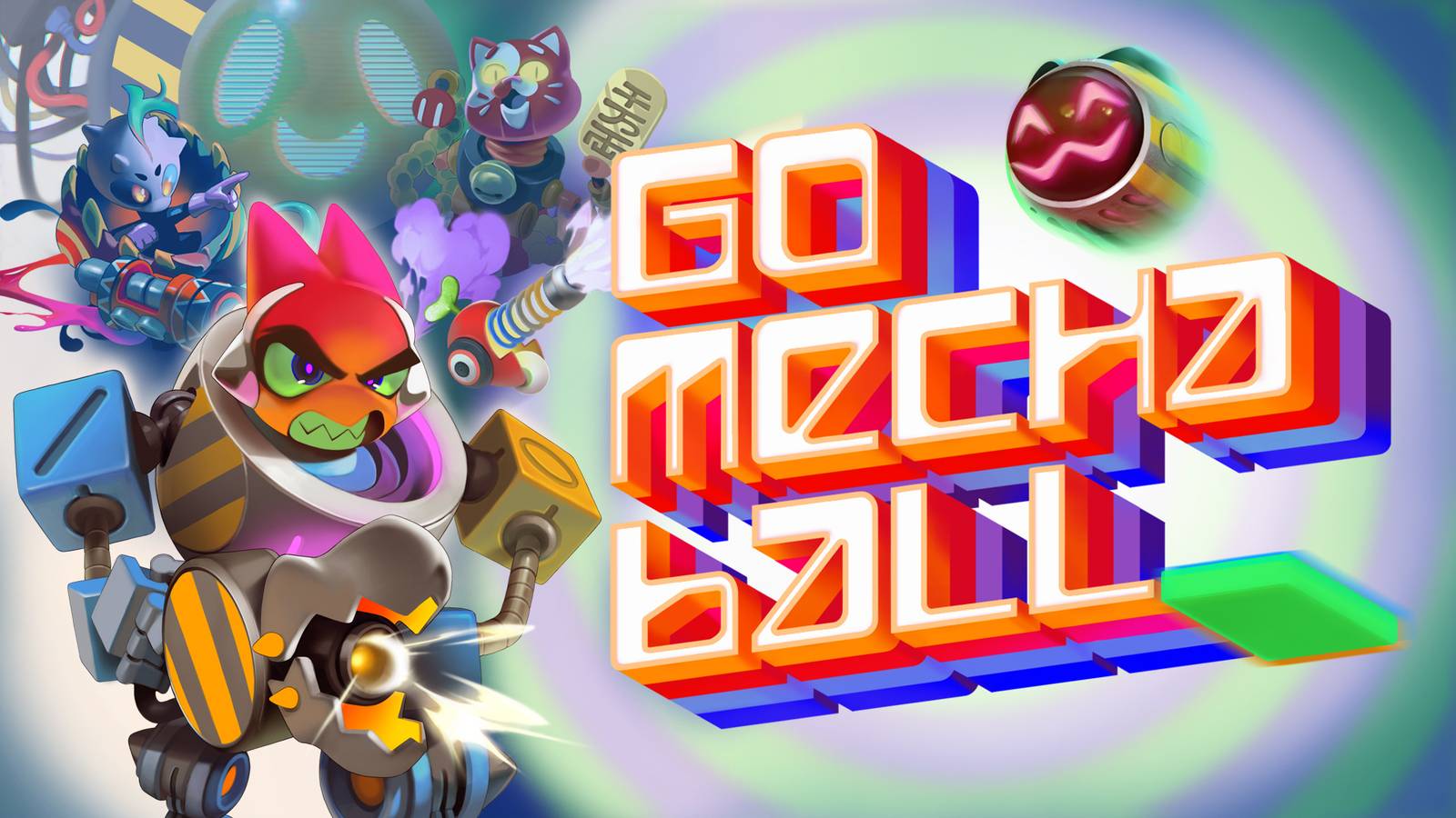 Go Mecha Ball Brings Twin-Stick Shooting, Rolling to PC, Xbox Alongside ...