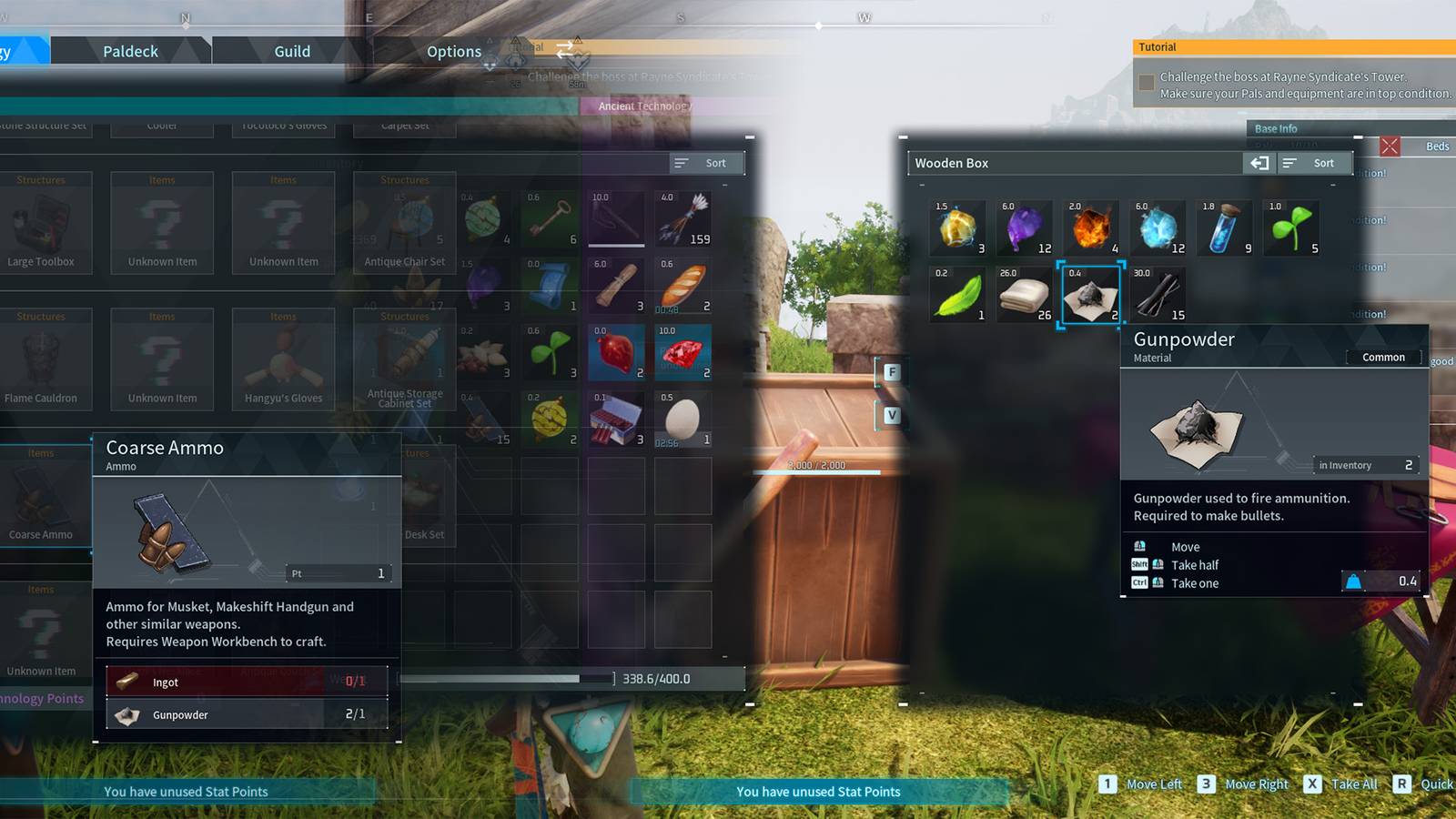 Palworld: How To Get Gunpowder And What To Do With It