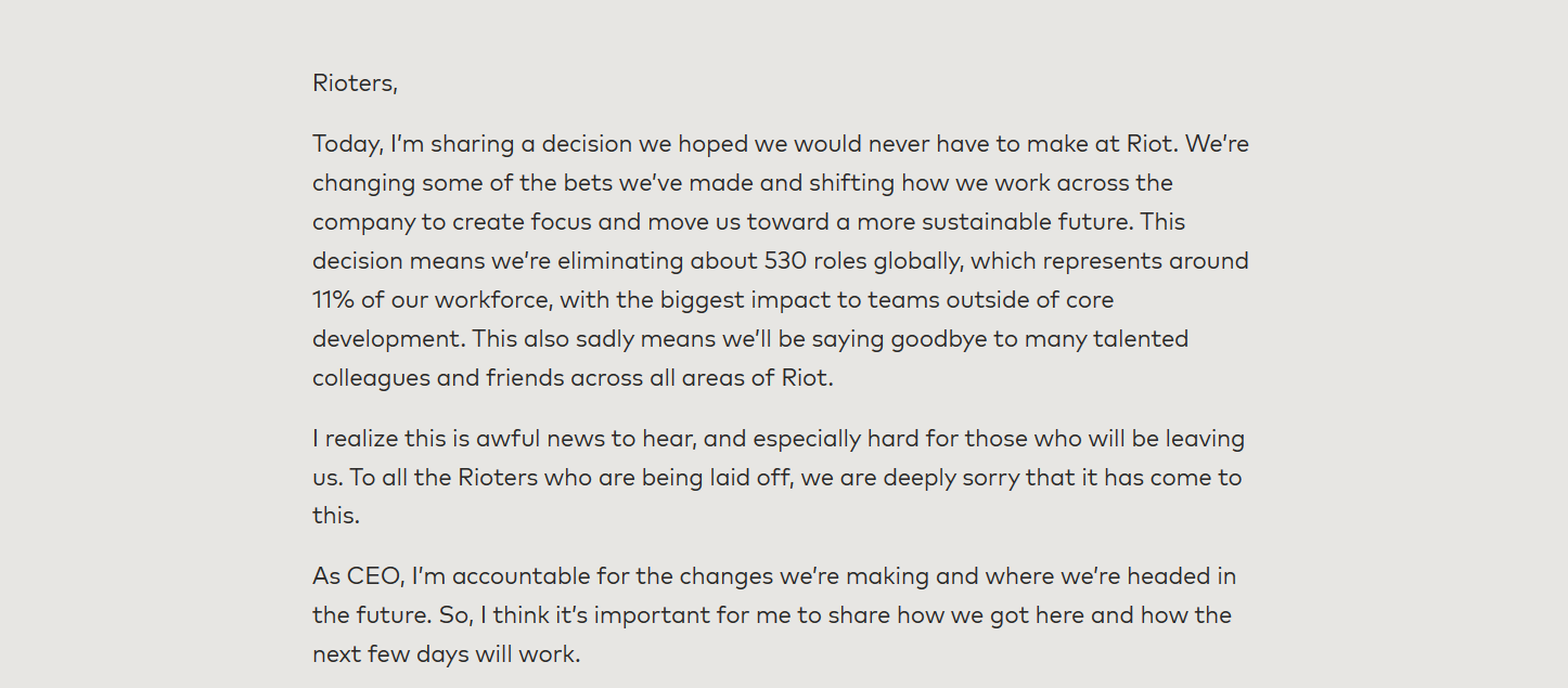 The End of an Era: Riot Forge Shuts Down After Layoffs at Riot Games