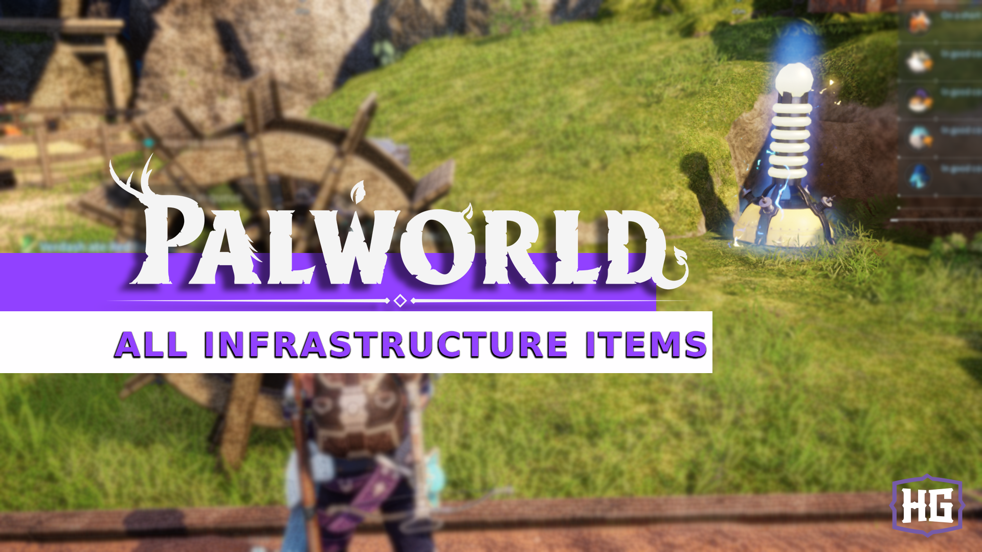 All Infrastructure Items | Palworld