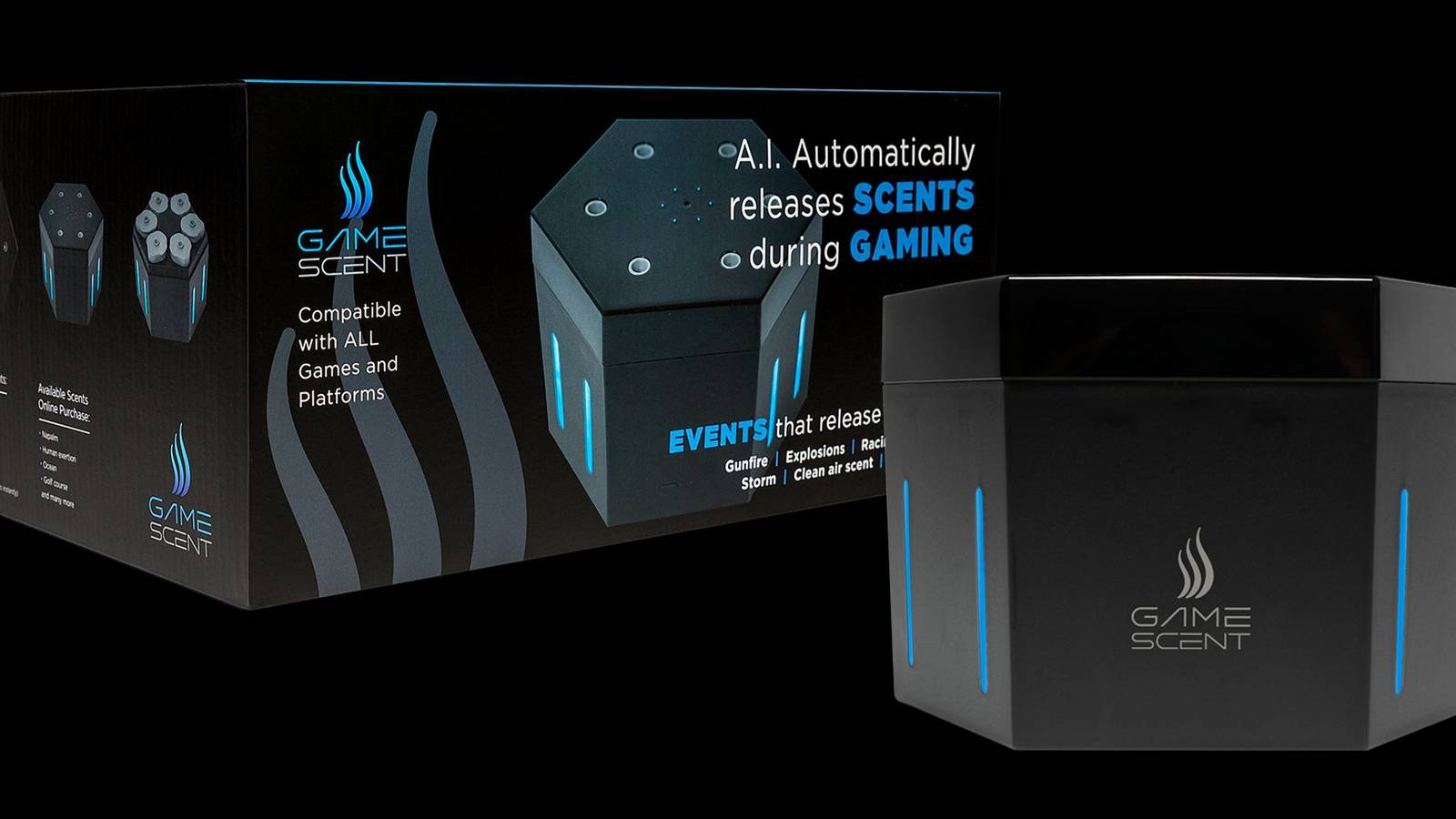 GameScent Devices Uses AI to Create Game-related Aromas