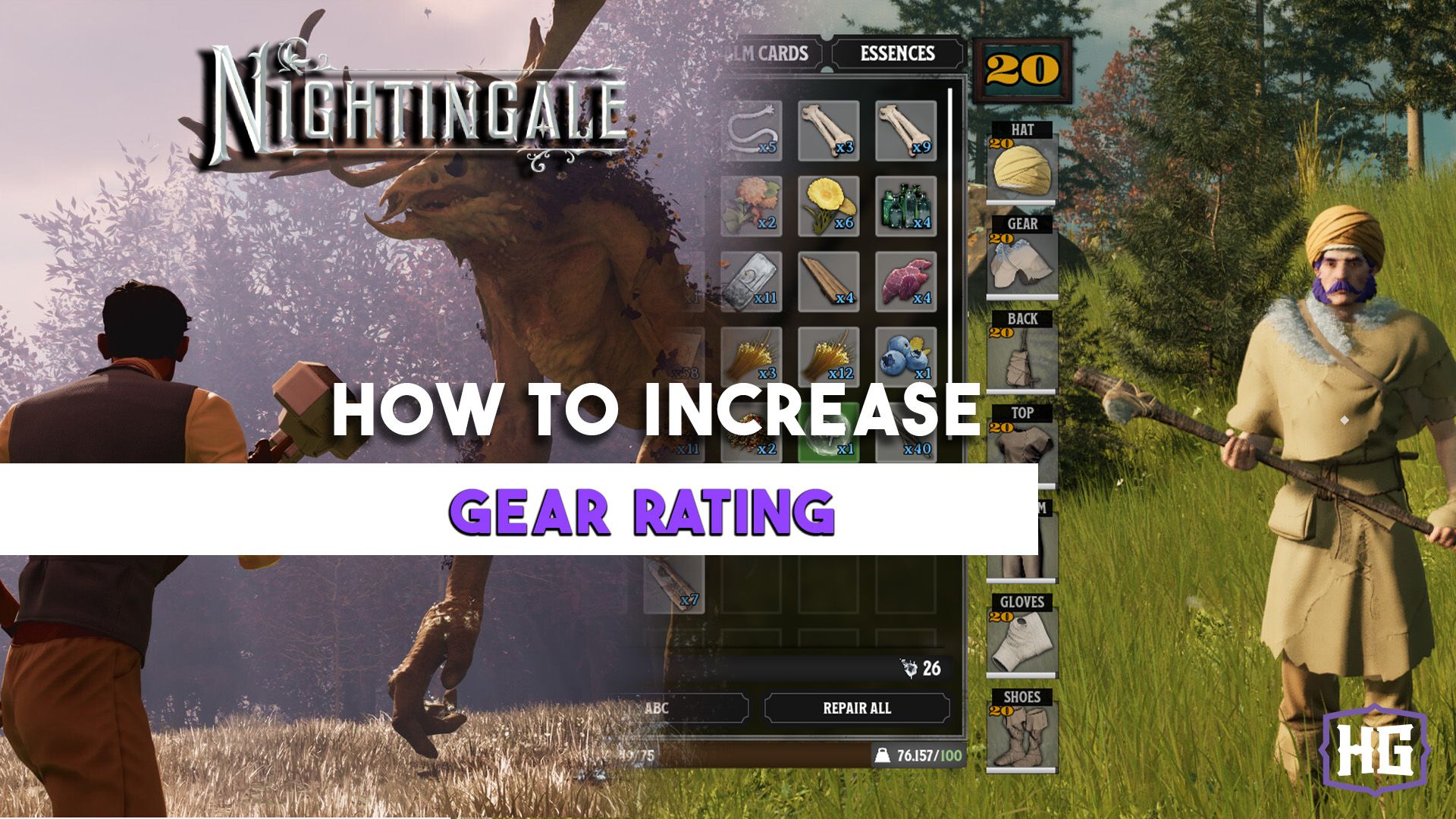 Nightingale: How To Increase Gear Rating