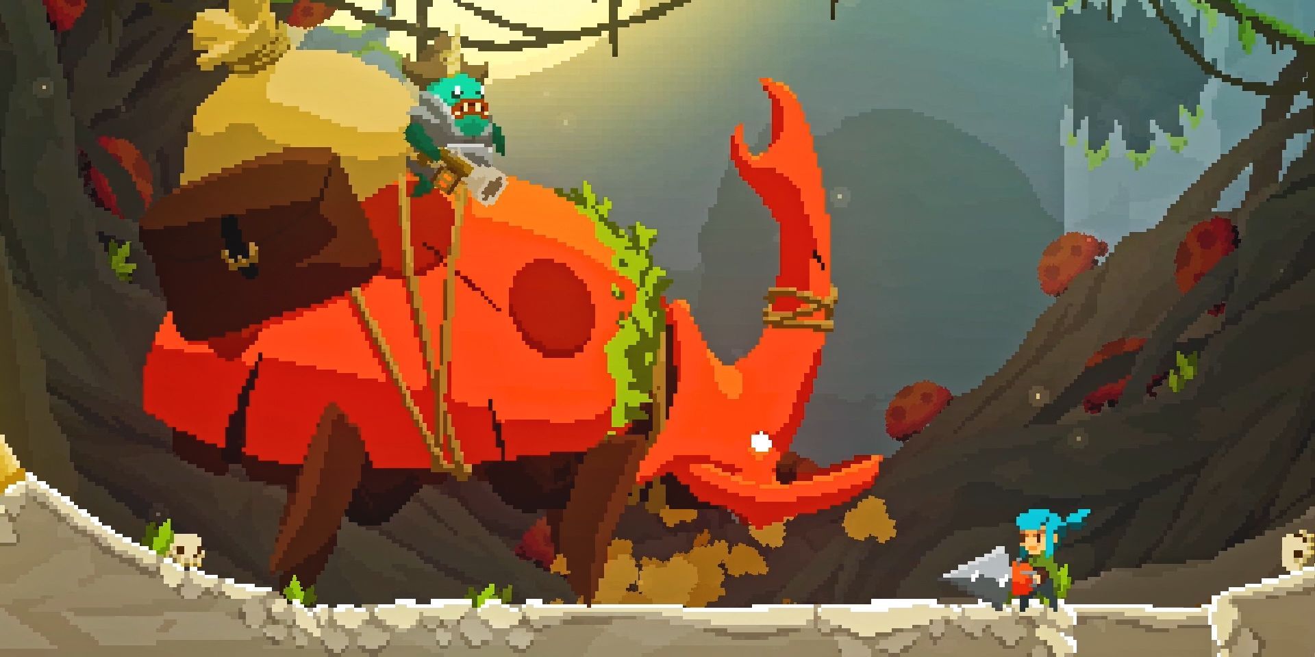 Pepper Grinder Gets March Release Date, Demo Now on Switch