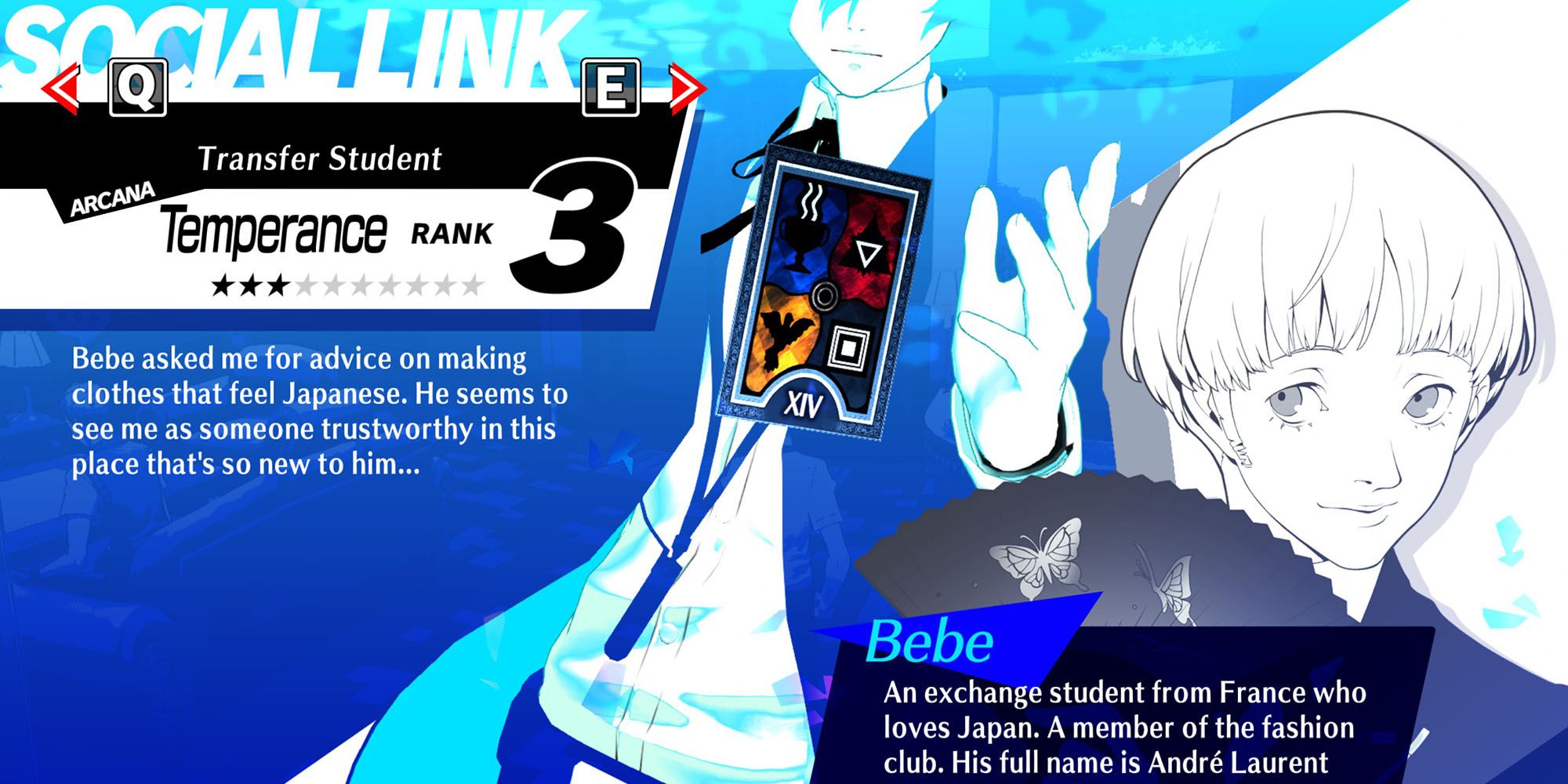 Persona 3 Reload Social Link Guide: Temperance (Bebe)