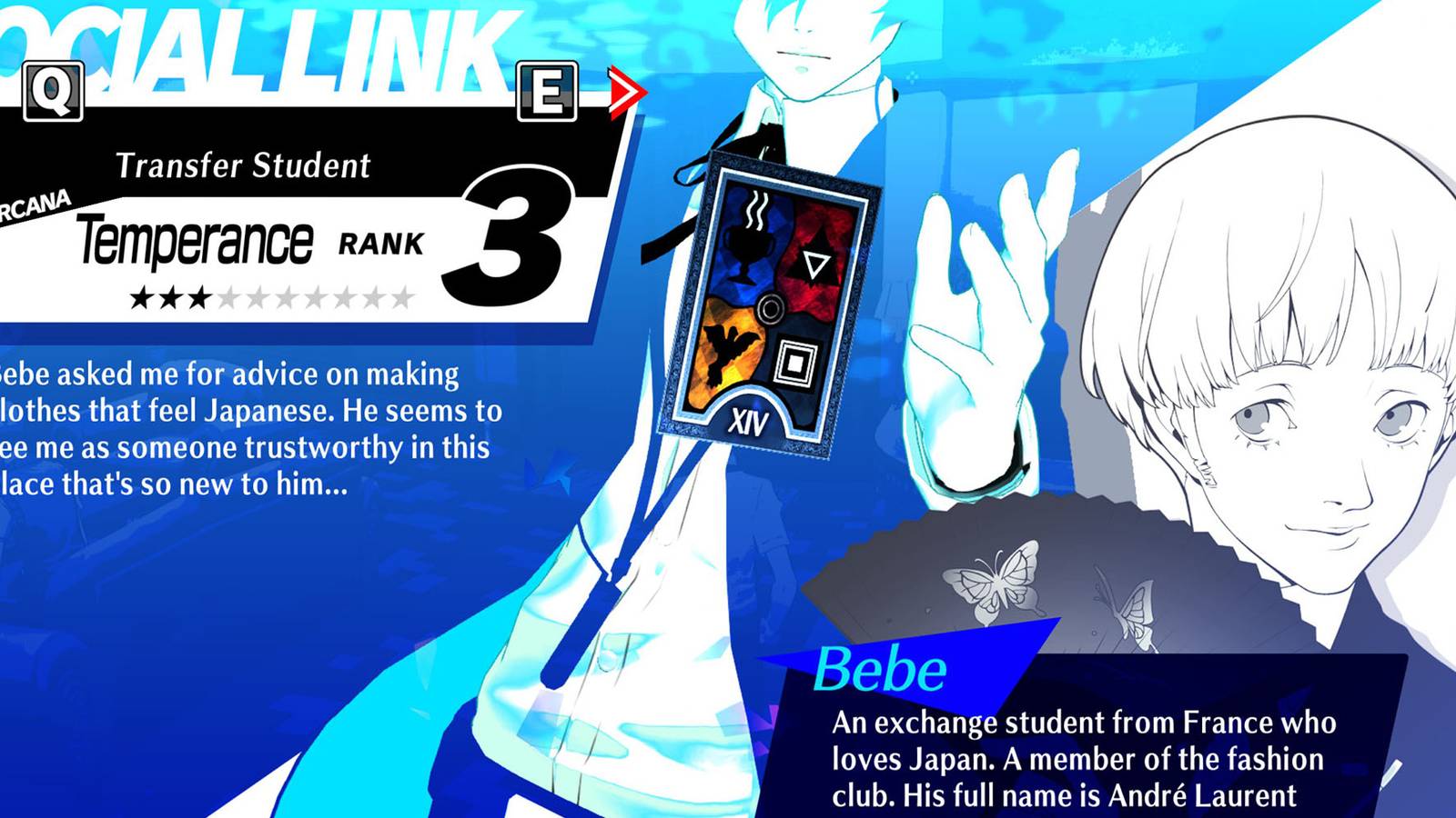 Persona 3 Reload Social Link Guide: Temperance (Bebe)