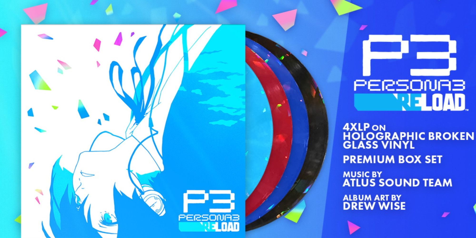 iam8bitannounces Four LP Persona 3 Reload Soundtrack