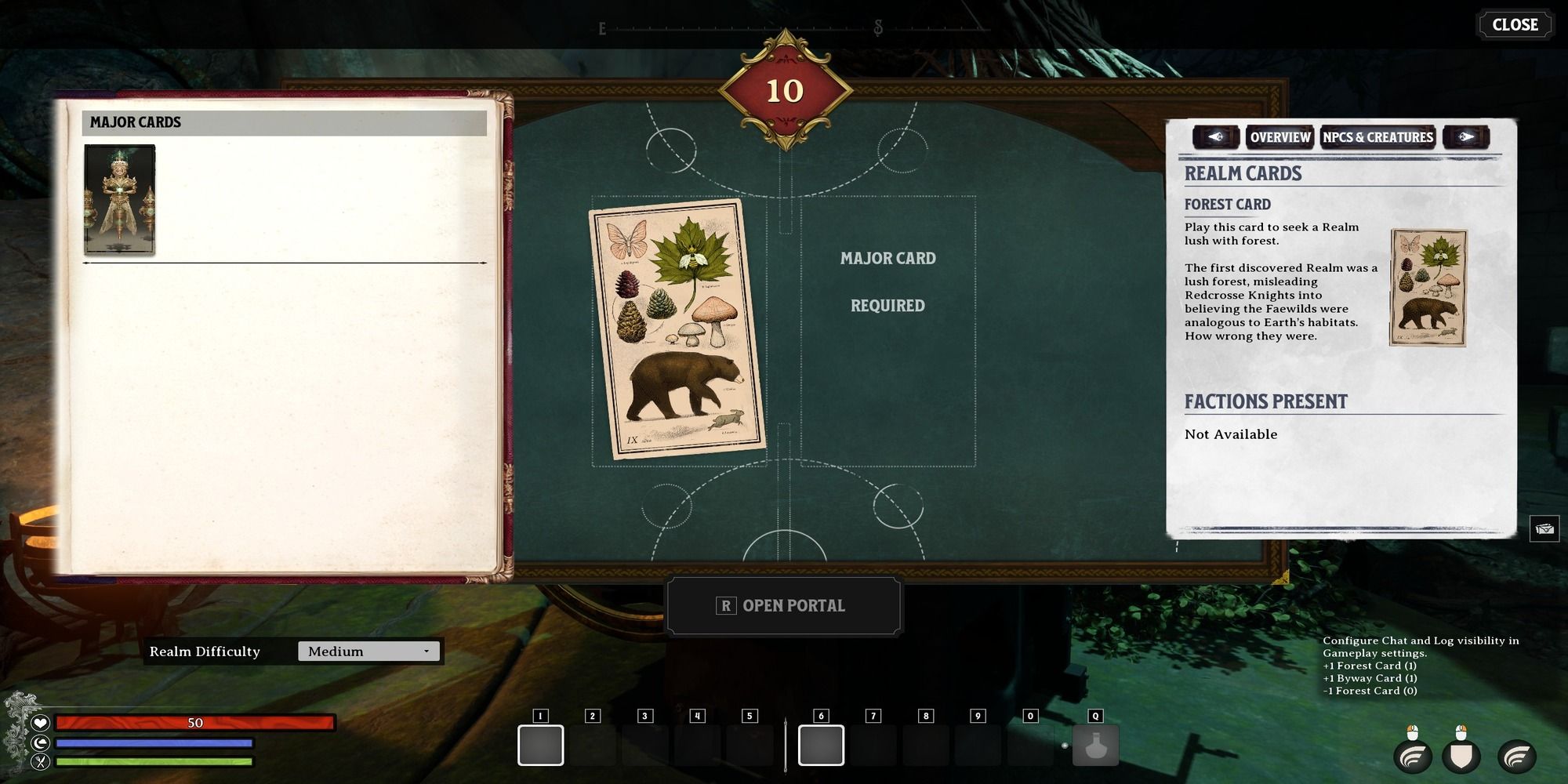 Nightingale: Realm Cards Explained