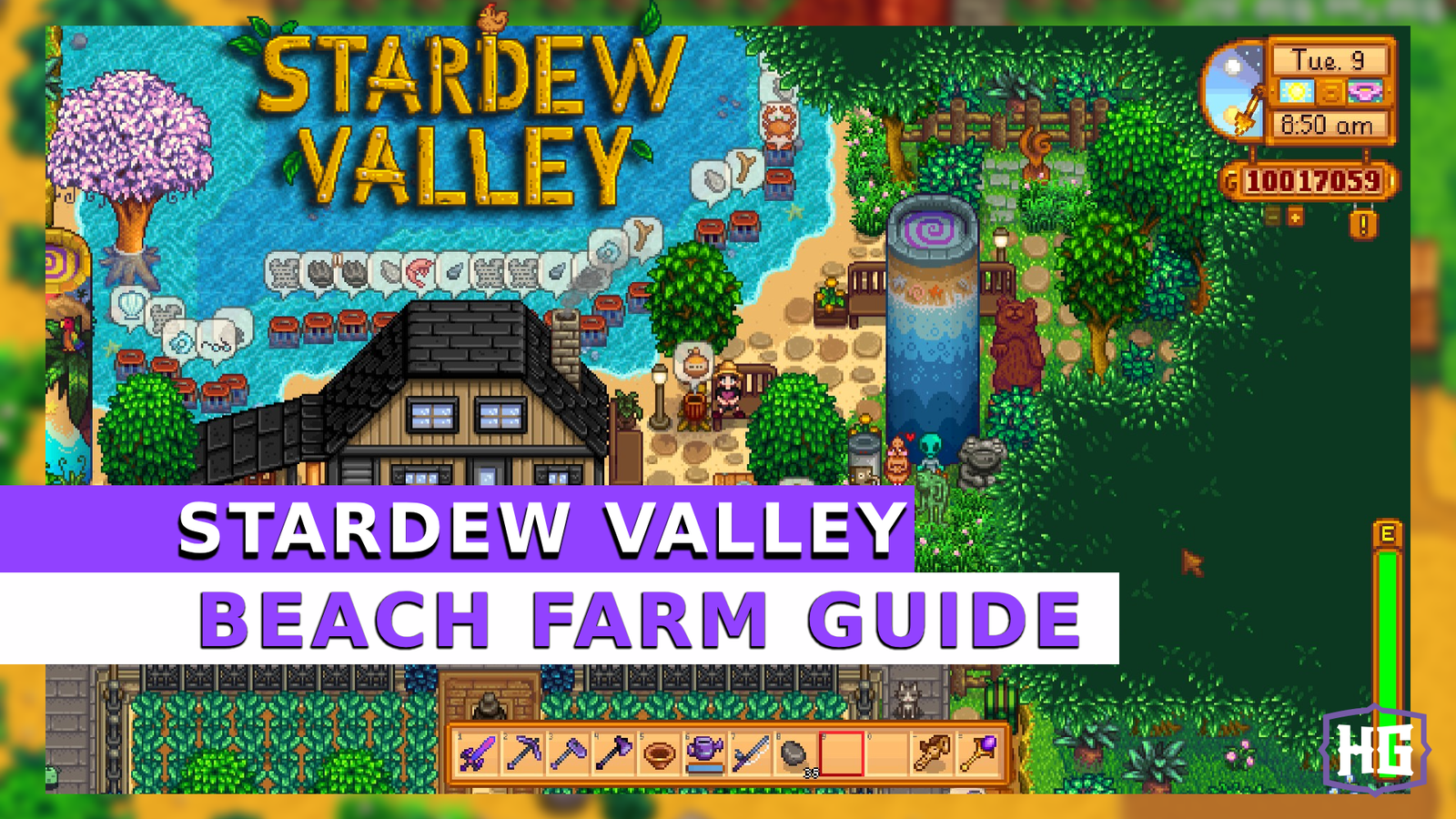 Stardew Valley: Beach Farm Guide