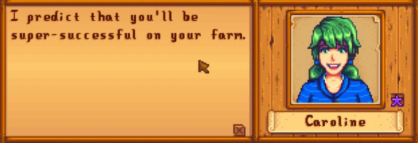 Stardew Valley Guide: Befriending Caroline for Easy Heart Events