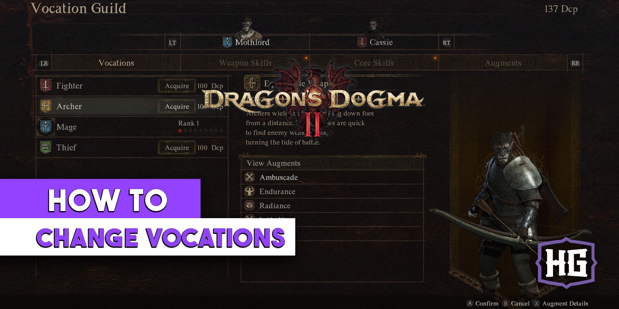 Dragon’s Dogma 2: How To Change Your Vocation