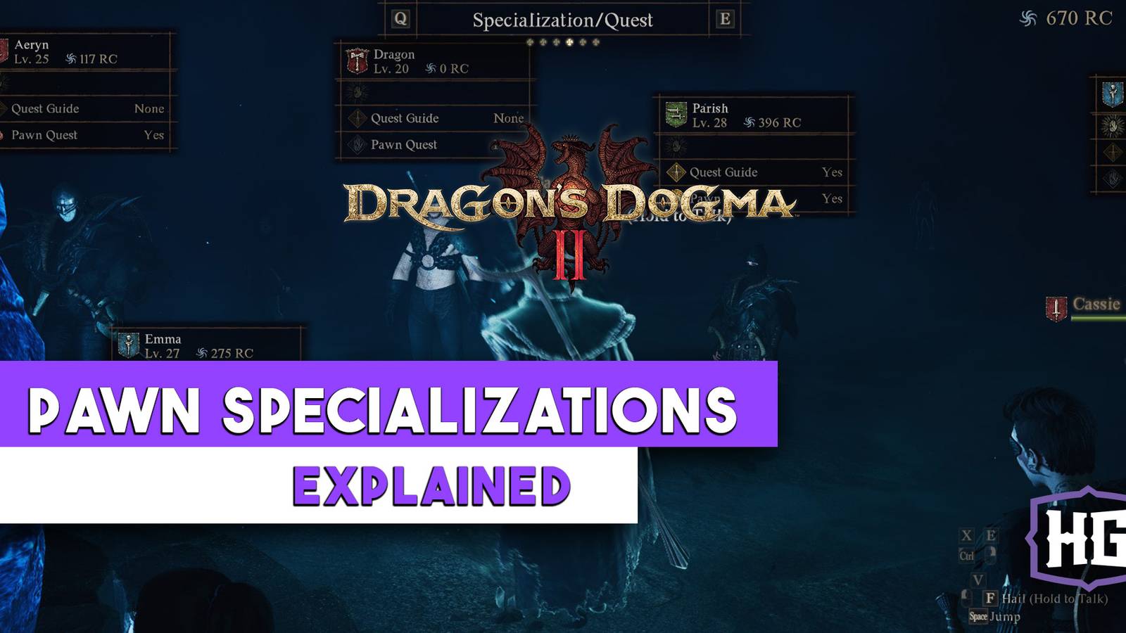 Dragon’s Dogma 2: Pawn Specializations Explained