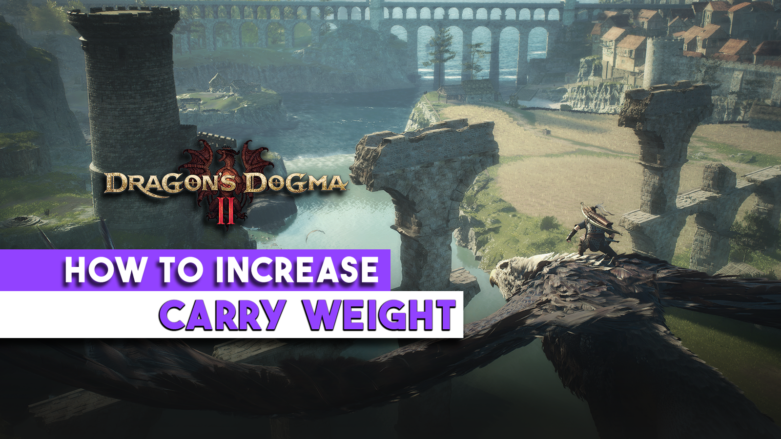 How To Increase Carrying Weight / Capacity In Dragon's Dogma 2