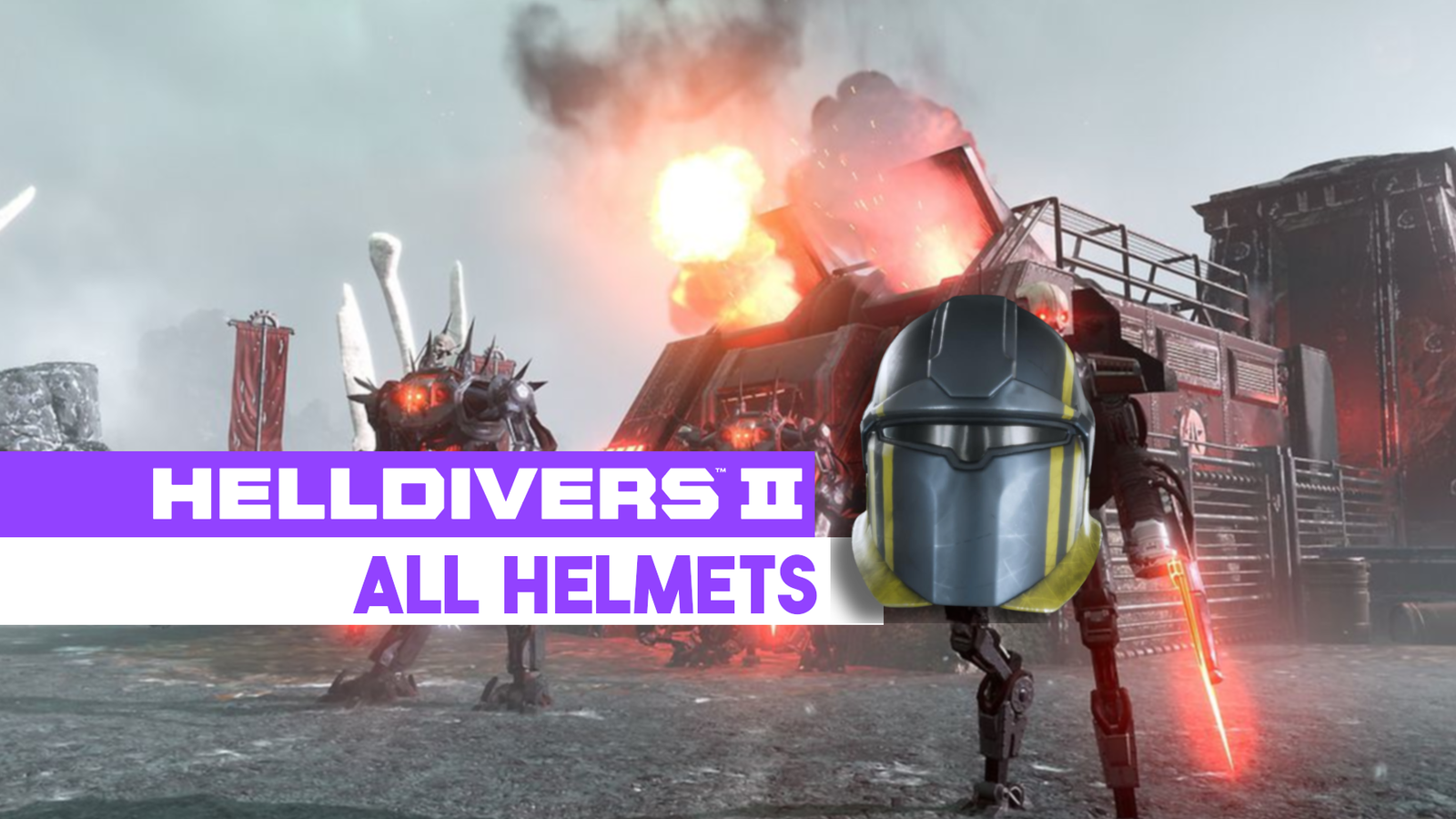 All Helmets | Helldivers 2