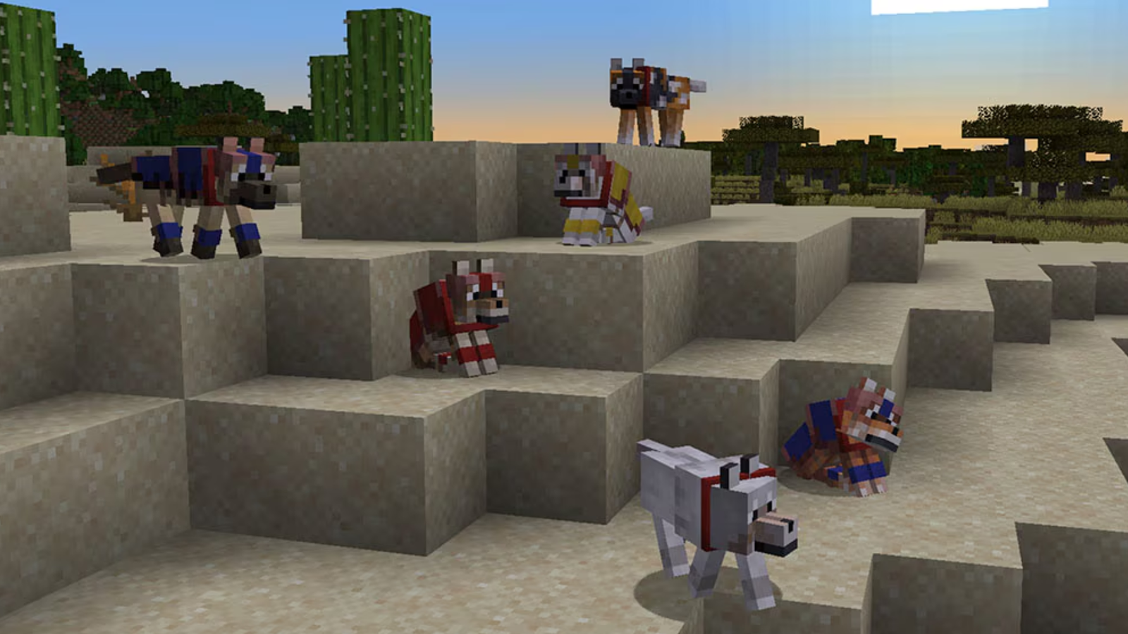 Minecraft Unleashes New Wolf Variations: A Howl-worthy Update